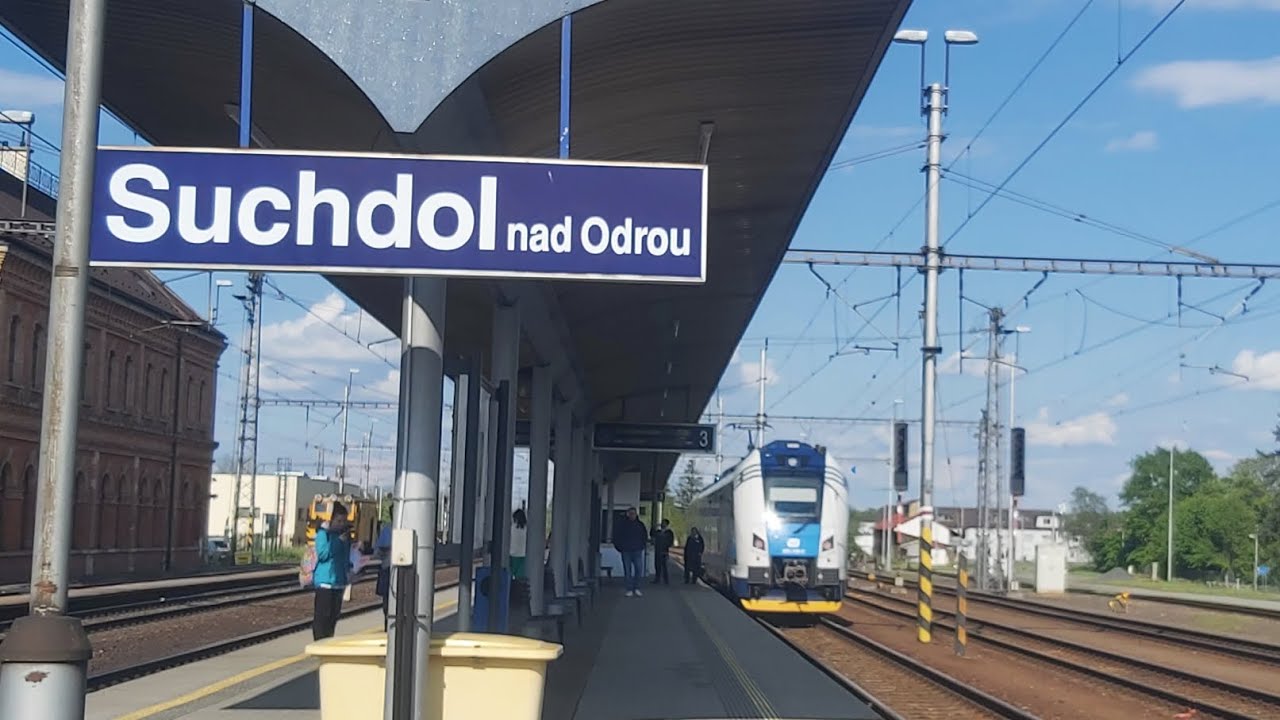 vlaky Suchdol nad Ondrou - YouTube