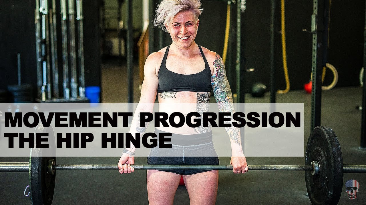 The Hip Hinge - Black Flag Athletics Movement Progressions - YouTube