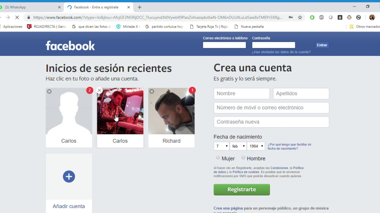 Facebook Google Chrome 7 02 2019 11 24 20 p m - YouTube