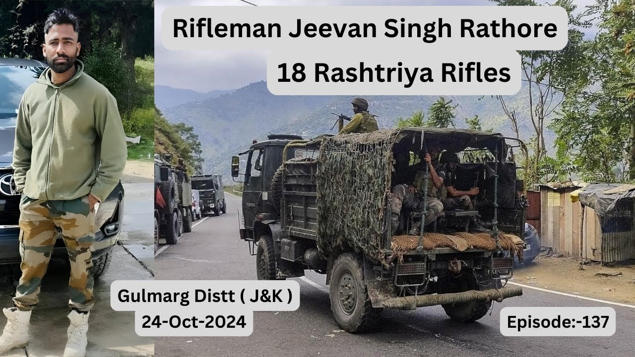 The Untold Story of Rifleman Jeevan Singh Rathore 💐🇮🇳| Gulmarg Ambush Attack on Army Truck ...