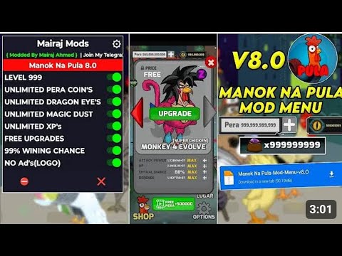 MANOK NA PULA GAME GUARDIAN MODE V8.0 UPDATE ALL MULTIPLAYER ALL ...