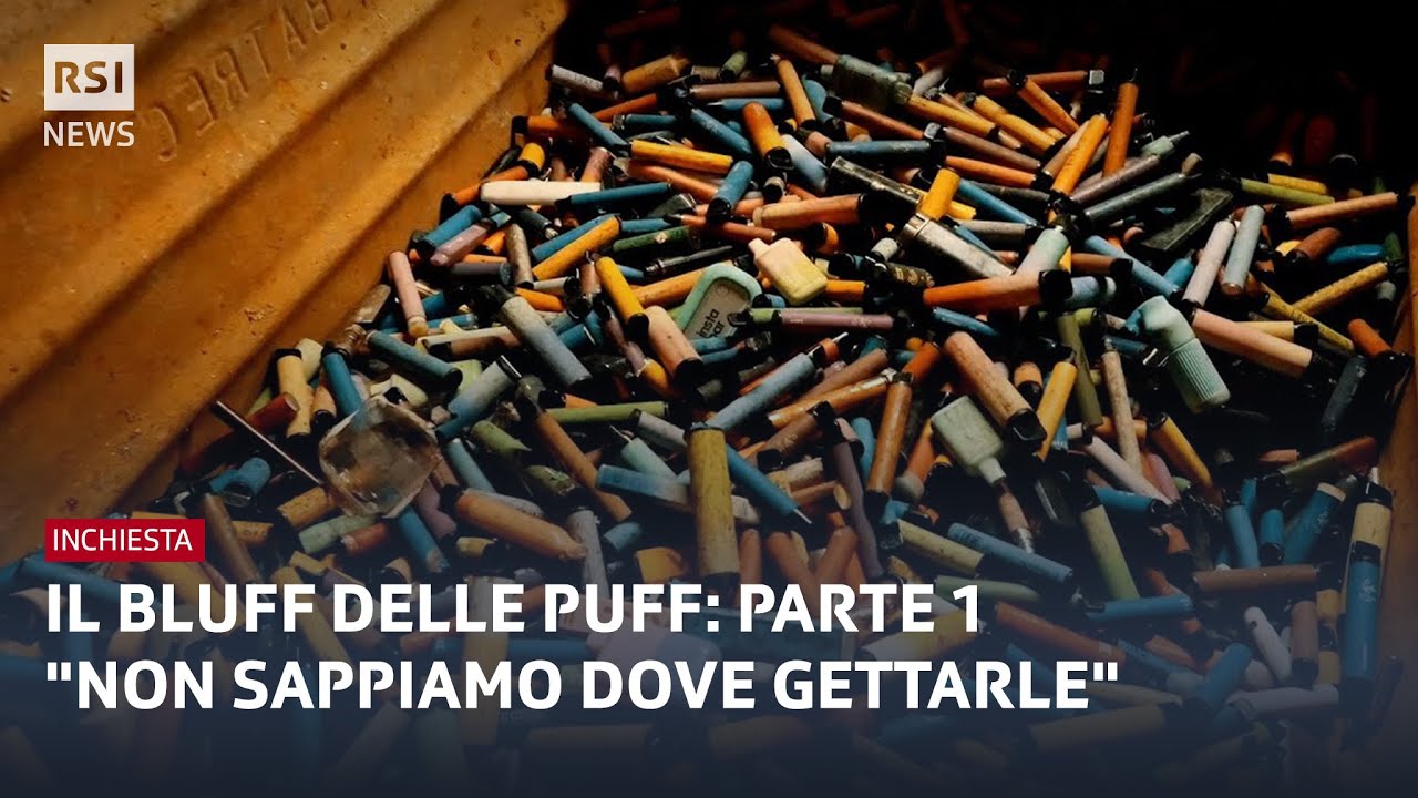 Il bluff delle puff - Parte 1 - "Non sappiamo dove gettarle" | RSI Info ...