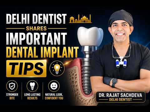 Delhi Dentist shares important dental implant tips #delhidentist #dentaleducation #dentalimplants