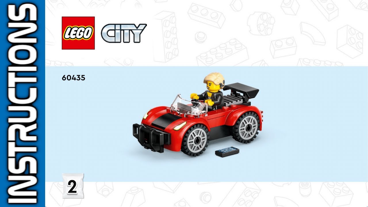Tow Truck and Sports Car Repair | LEGO 60435 instructions | City | 2024 ...