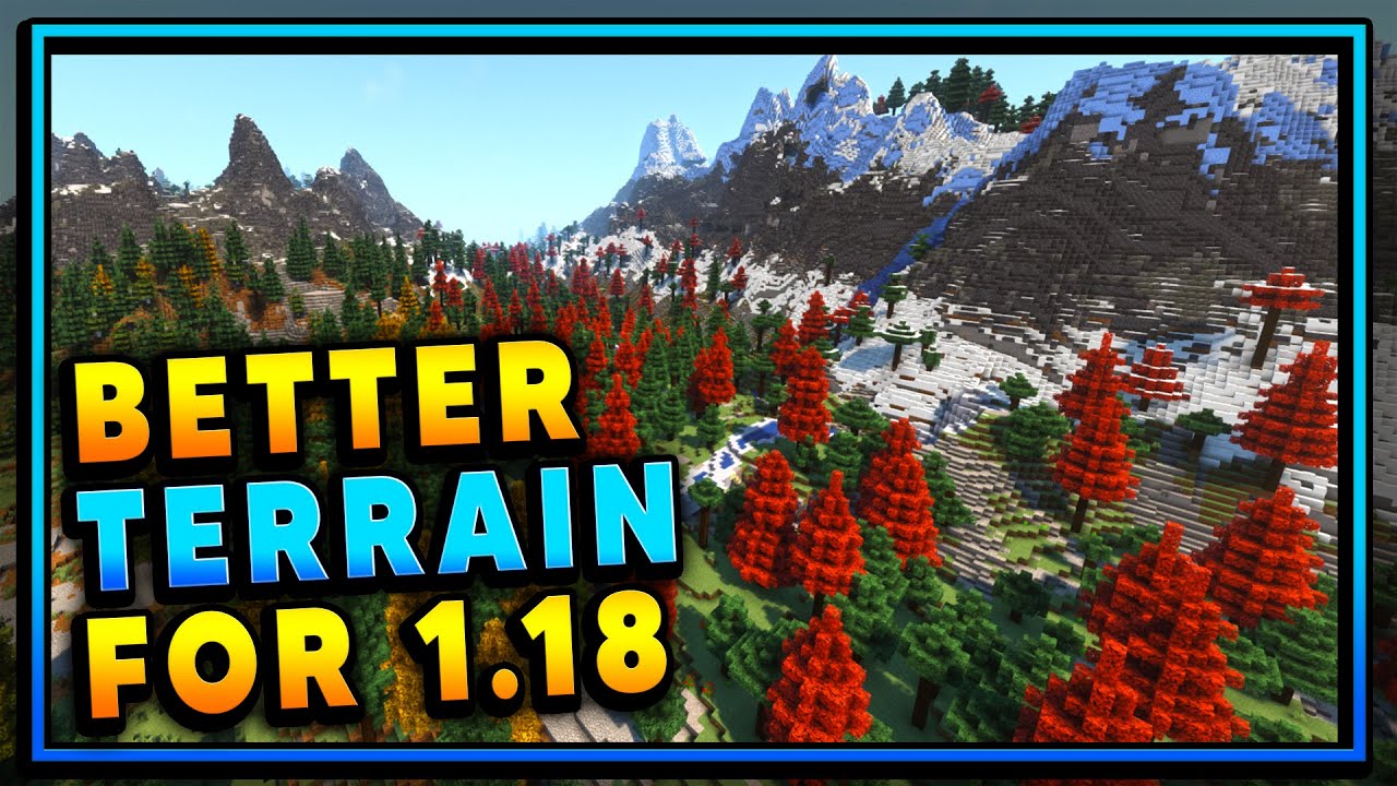 How to get even BETTER terrain in Minecraft 1.18 Caves & Cliffs - YouTube