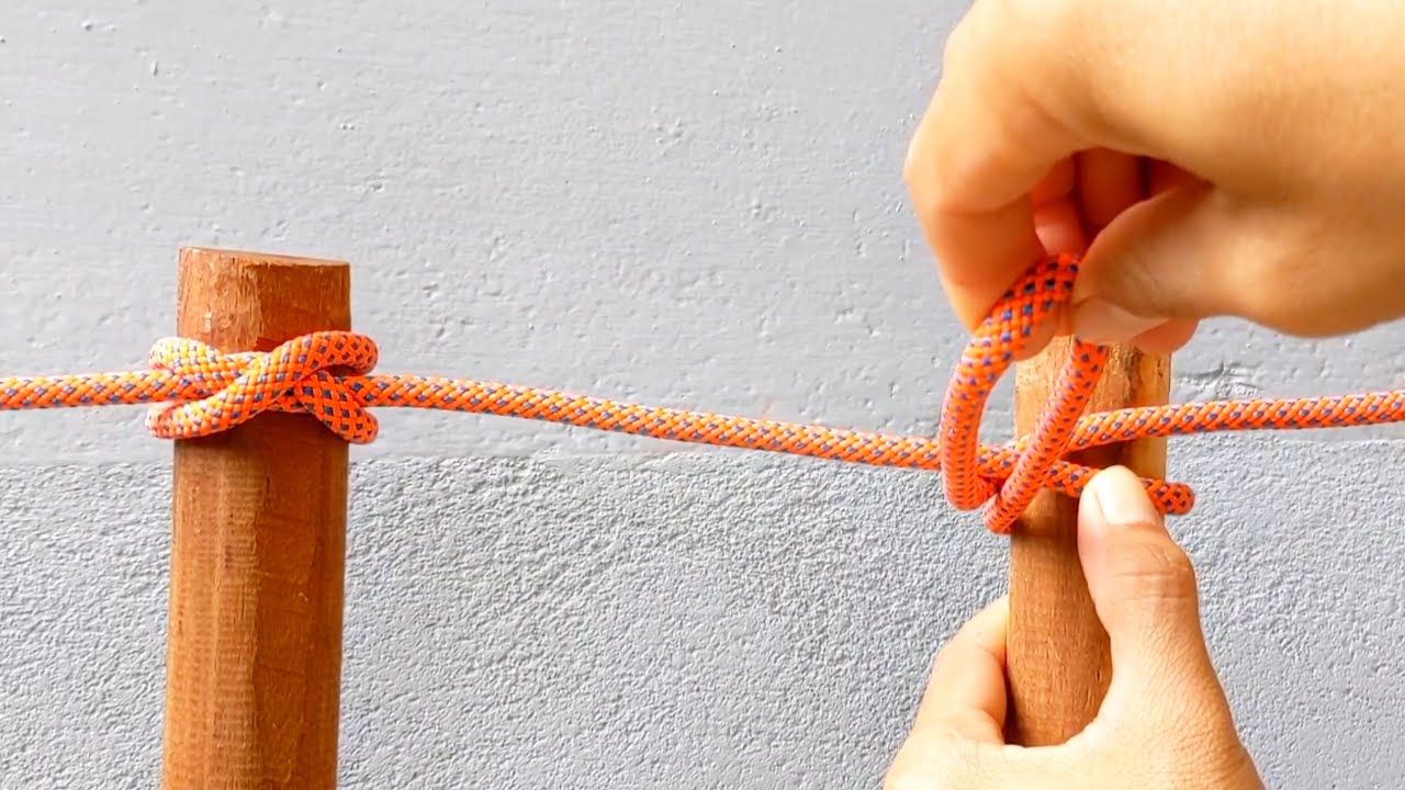 4 Ideas Of Tying Useful Rope Knots. #knots #shorts - YouTube