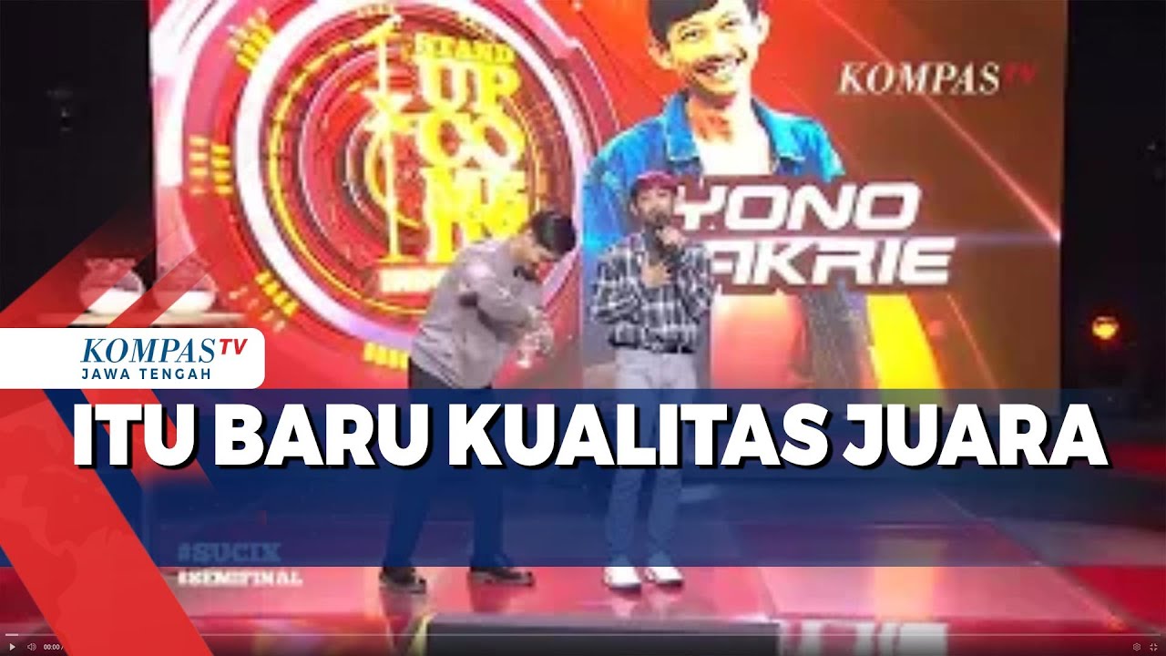 Stand Up Yono: Saya di 3 Besar Menjawab Keraguan Orang di luar Sana ...