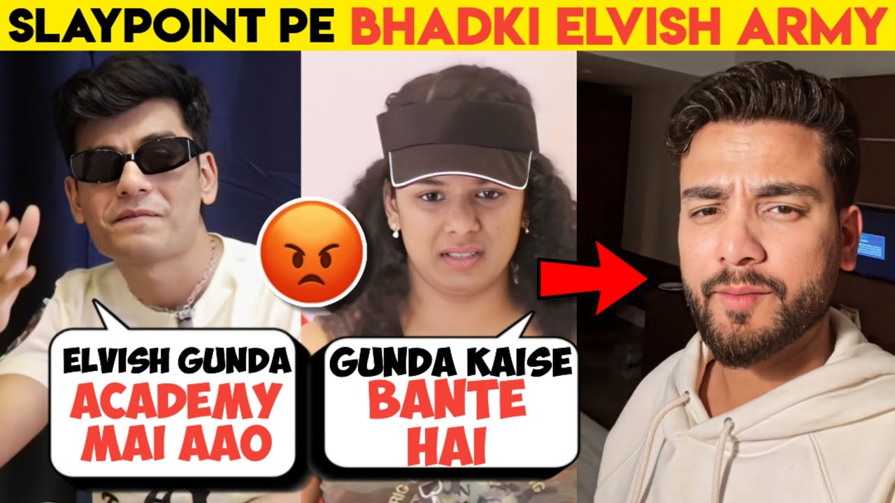 SERIOUS😡- Elvish army very angry on slayy point,slayy point roast ...