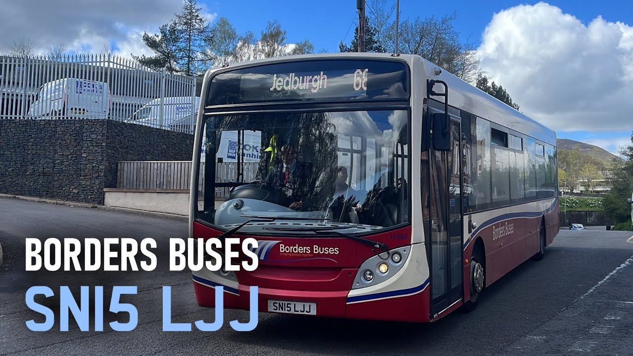 *Allison* Borders Buses ADL Enviro300 SN15 LJJ (11502) - Service 68 ...