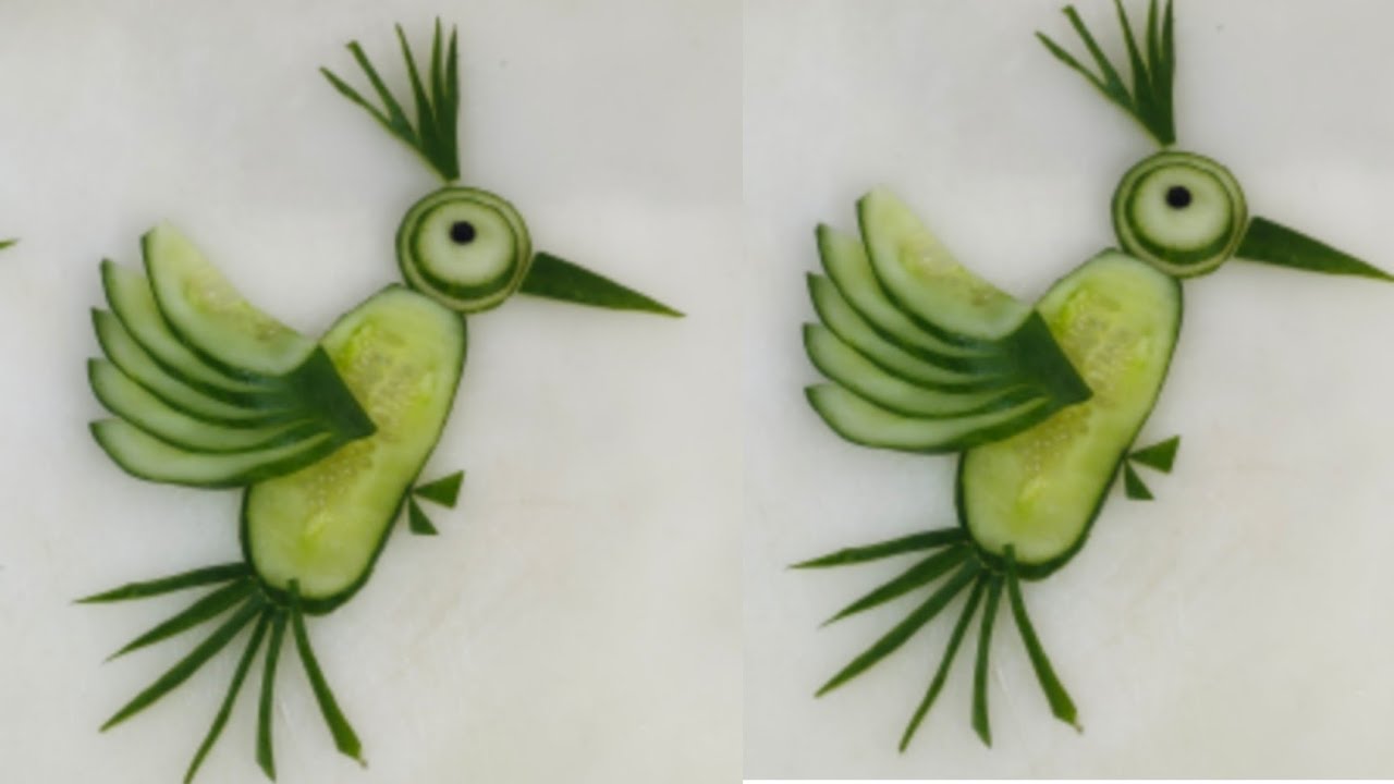 Cut The Cucumber Just So & It Becomes A Work Of Art |Cucumber ...