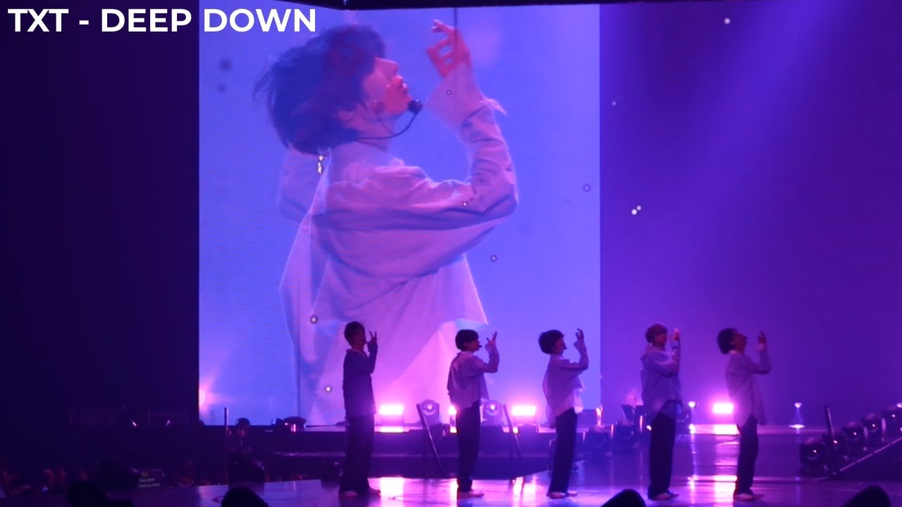 TXT ACT: PROMISE TOUR | DEEP DOWN | CHICAGO DAY 2 - YouTube