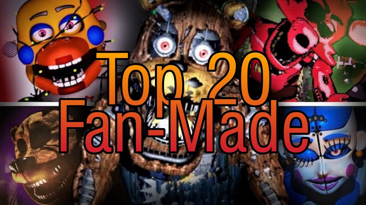 Top 20 SCARIEST FNaF Fan-Made Animatronics - YouTube