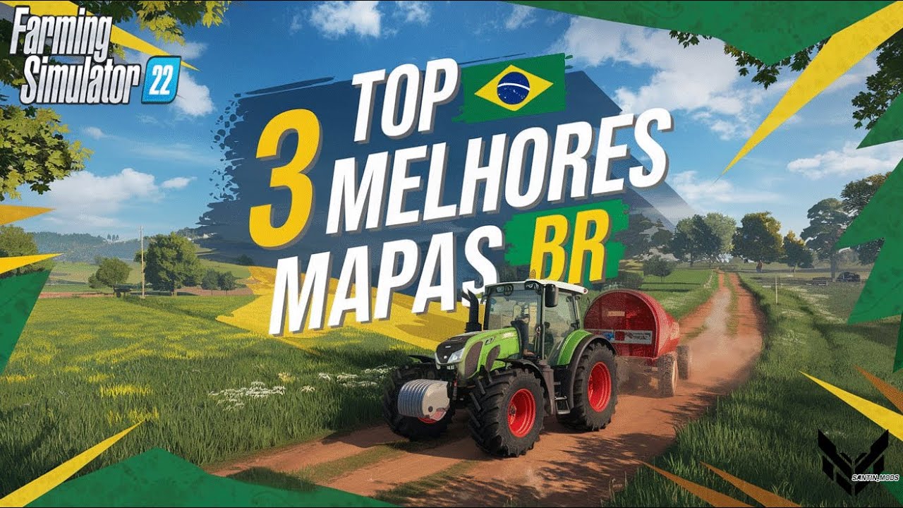 Top 3 Melhores Mapas Brasileiros no FS22 !! Confira agora . - YouTube