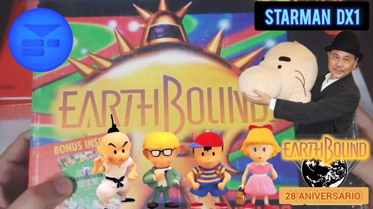 EARTHBOUND 28° Aniversario Unboxing | MOTHER 2 | Super #nintendo SNES ...
