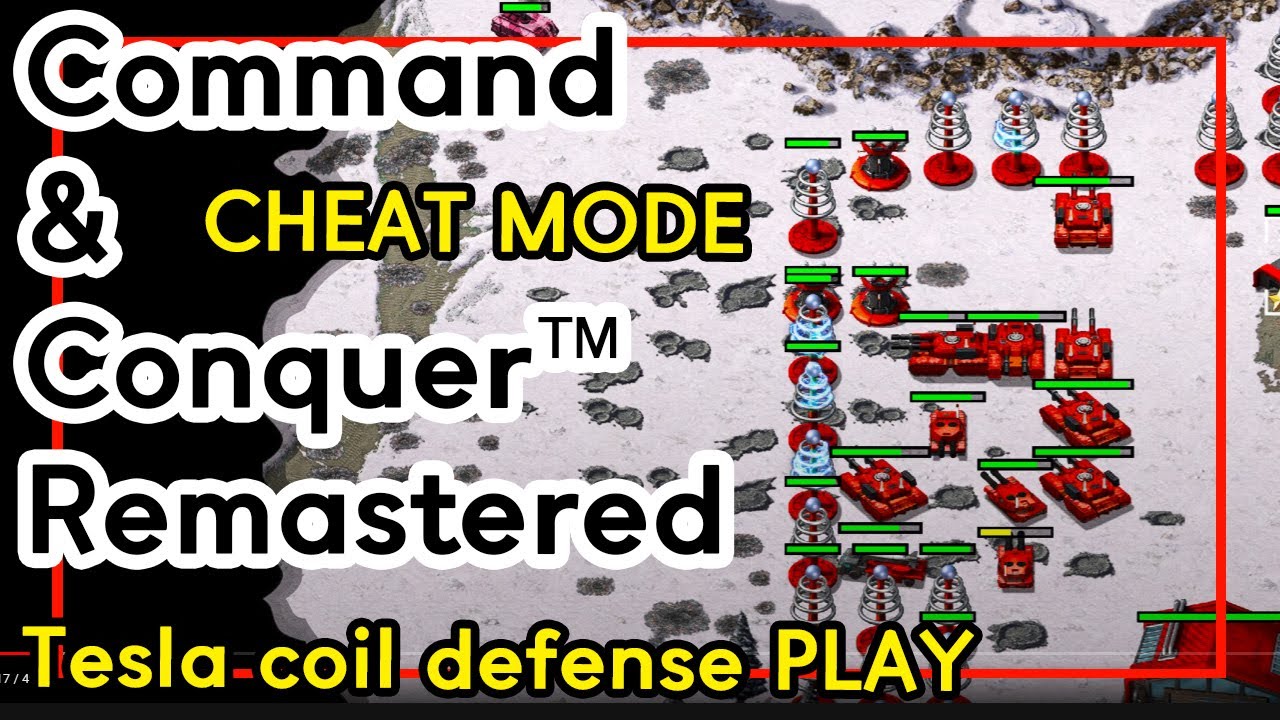 Command & Conquer™ Remastered Collection tesla coil defense PLAY ...