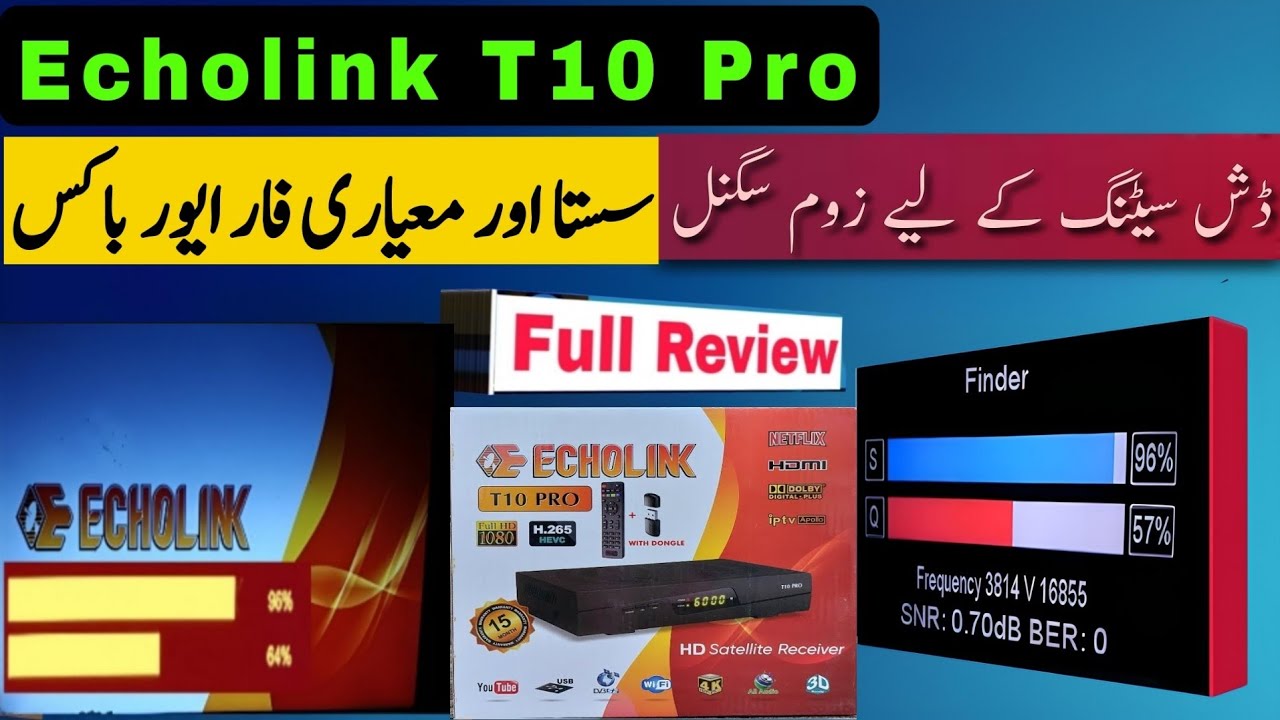 Full HD Echolink T10 Pro Forever Box: Unboxing & Review - YouTube