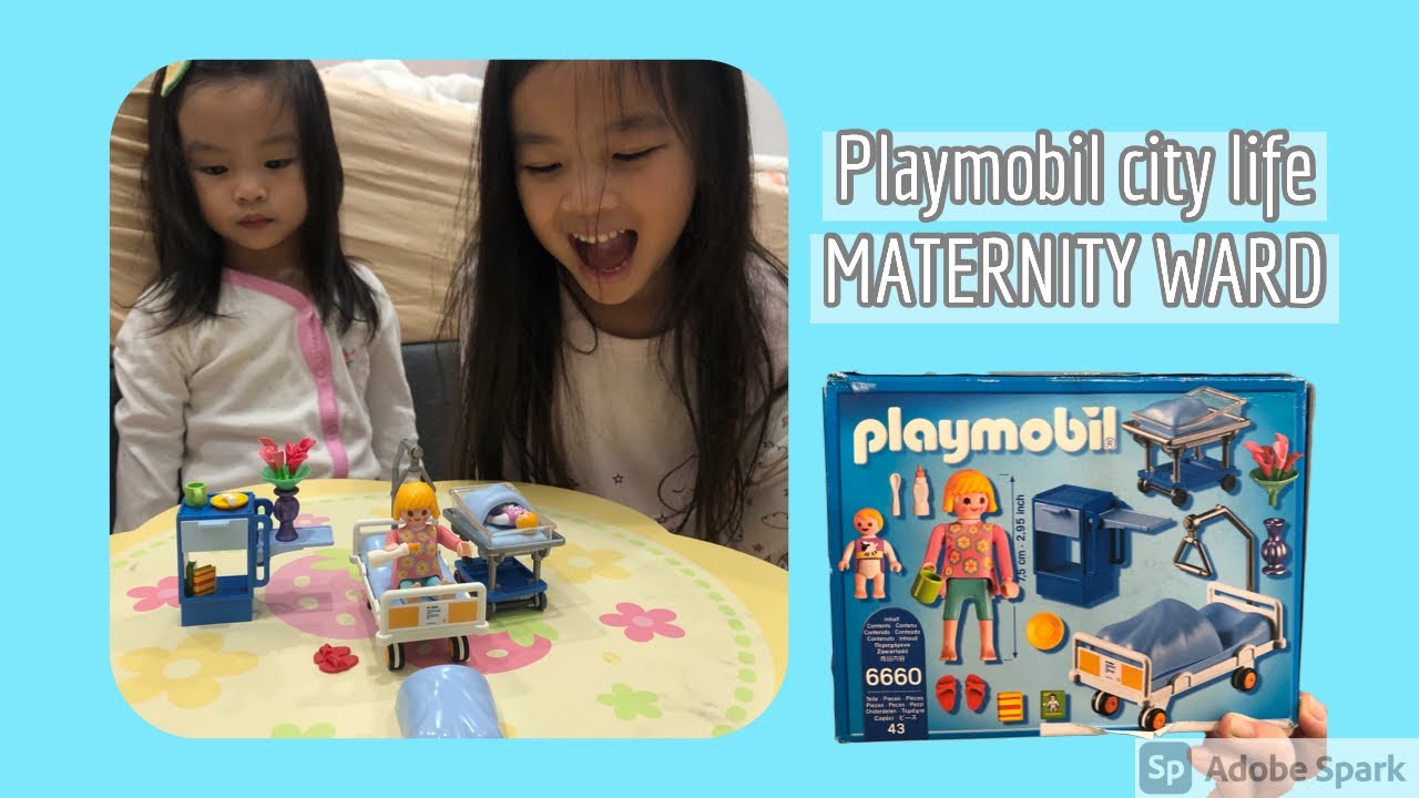 Toy Review Playmobil City Life Maternity Ward - YouTube