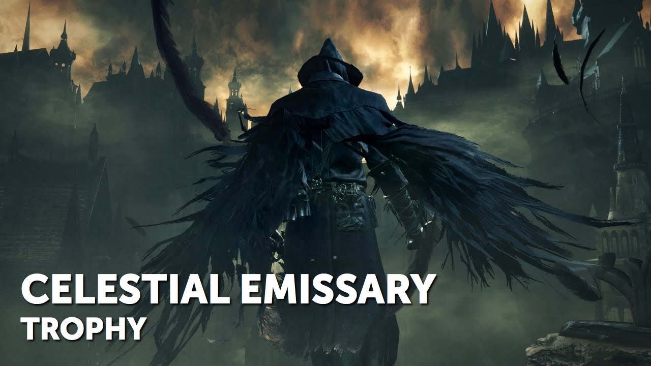 Bloodborne – Celestial Emissary Boss Fight Trophy Guide - YouTube