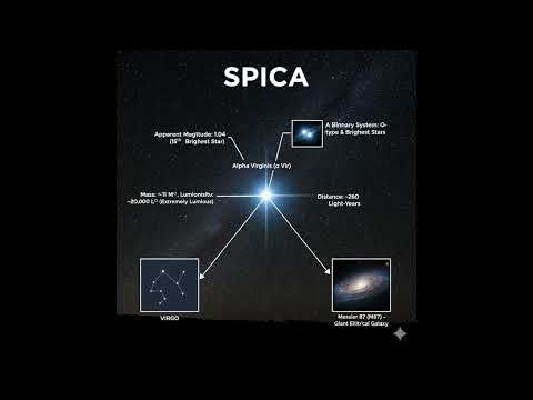 Spica: Gökyüzünün Mavi Devik Yıldızı