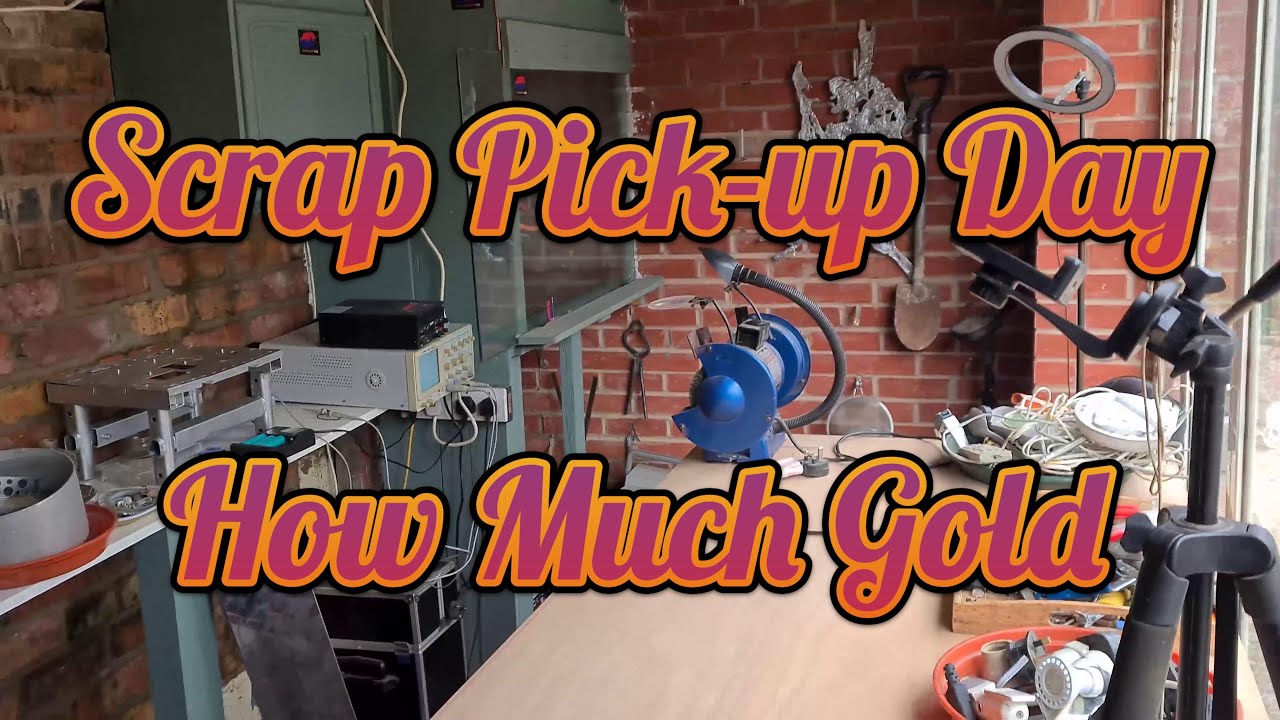 Welcome all Episode 235 " Scrap Pick-up Day How Much Gold ?" - YouTube
