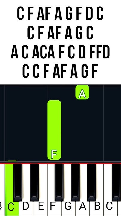 Amazing Grace | Piano Tutorial #piano #shorts - Youtube