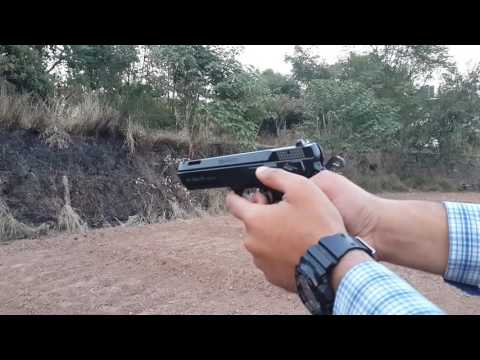 Canik Shark FC 9mm - Close up during Range Shooting