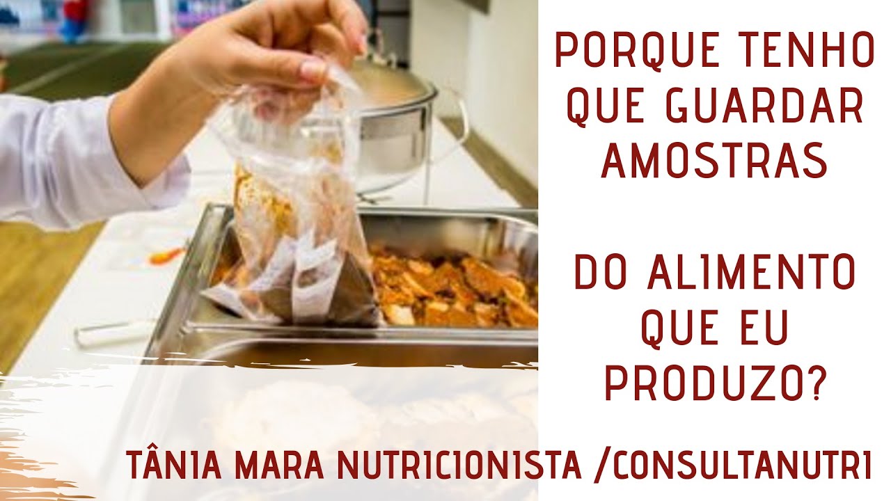 Porque eu tenho que guardar amostra do meu alimento - YouTube