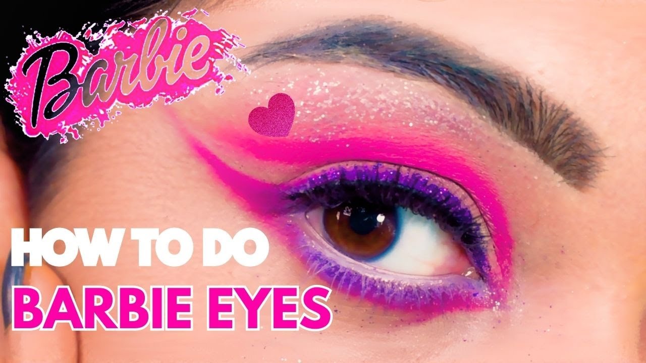 HOW TO DO BARBIE EYES I MUSIC FROM @Aquadkmusic EYE MAKEUP BY ...