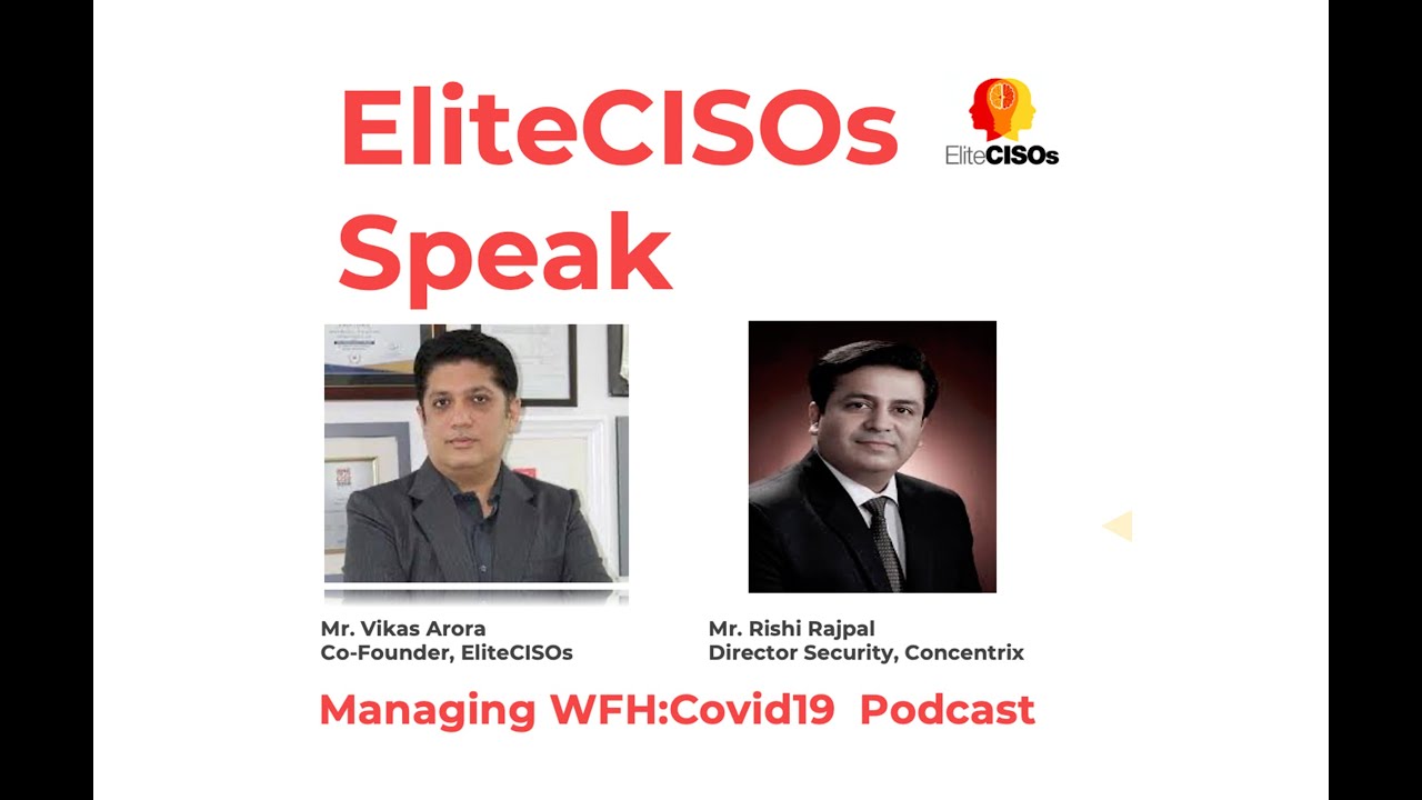 EliteCISOs Speak : Power Podcast with Rishi Rajpal; Director - Security ...