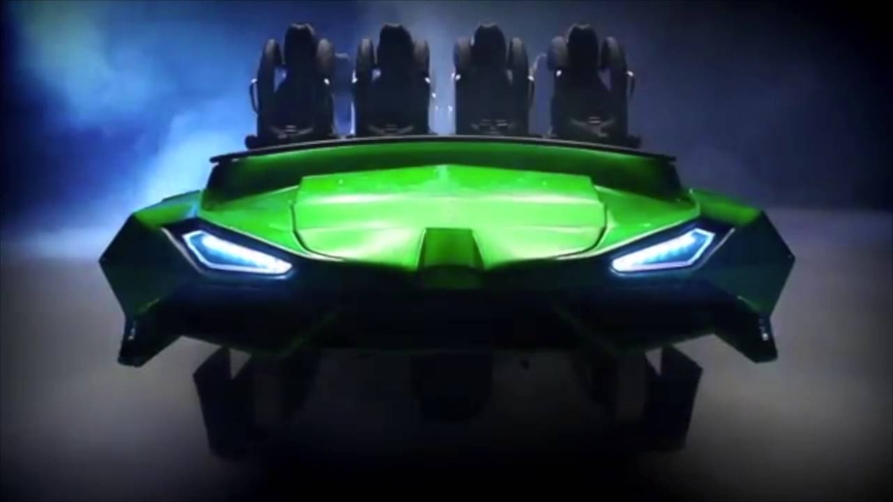 Universal Reveals New Hulk Ride Vehicles & Art Work - YouTube