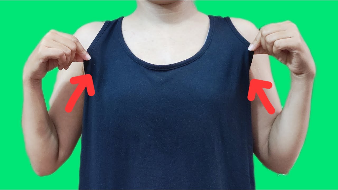 Technique to fix the armpit of, shirt is loose 😯and not fit tight the🍀 ...