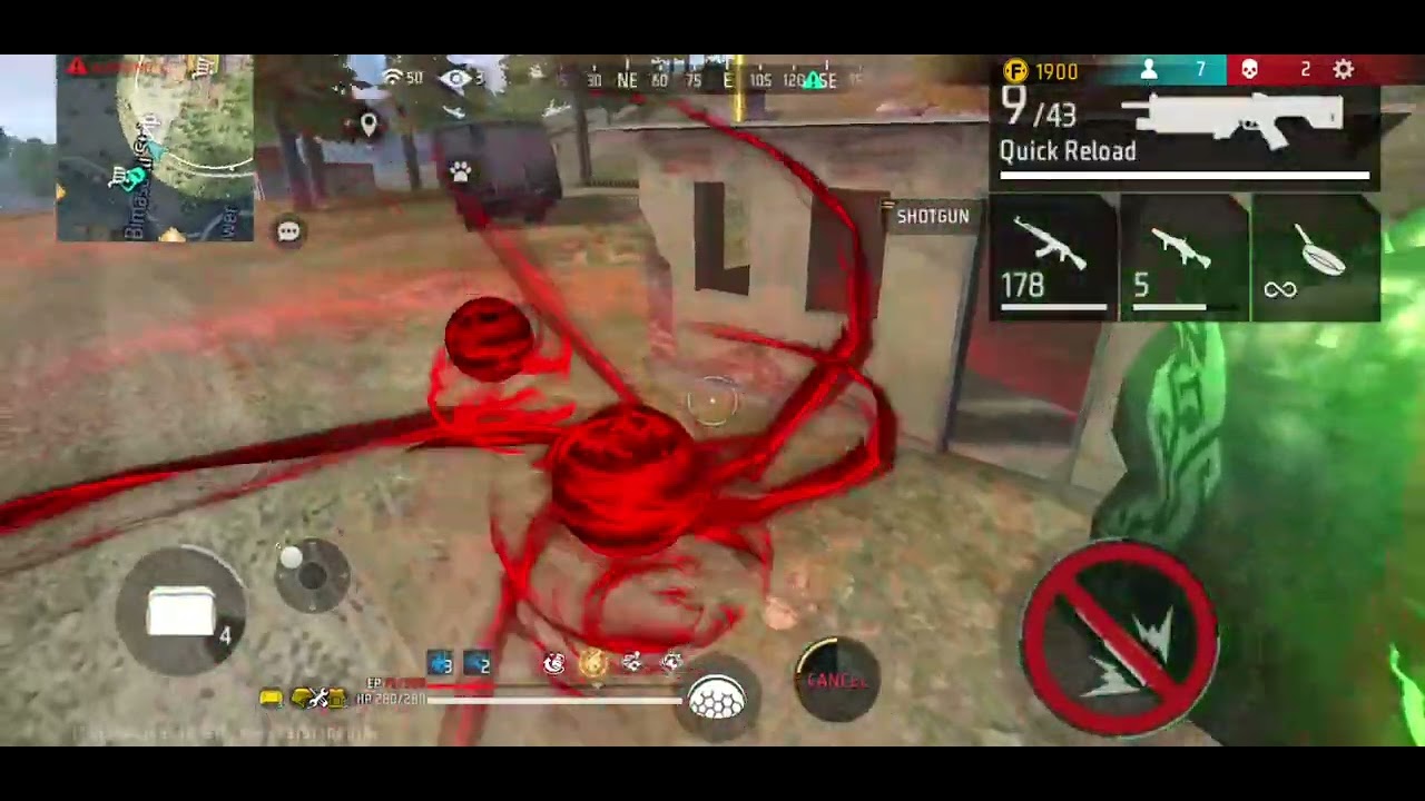 AK47+Trogen gun op gameplay #ff - YouTube