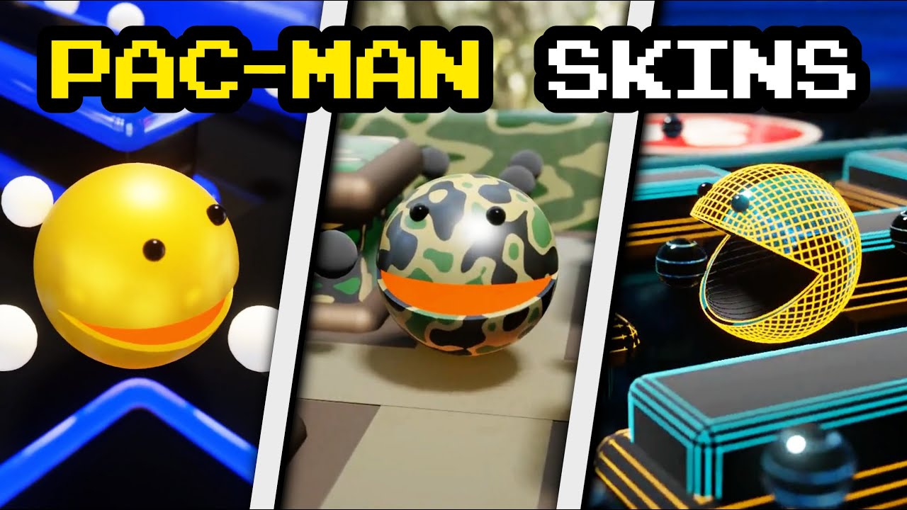 Pacman Skins 3 - YouTube