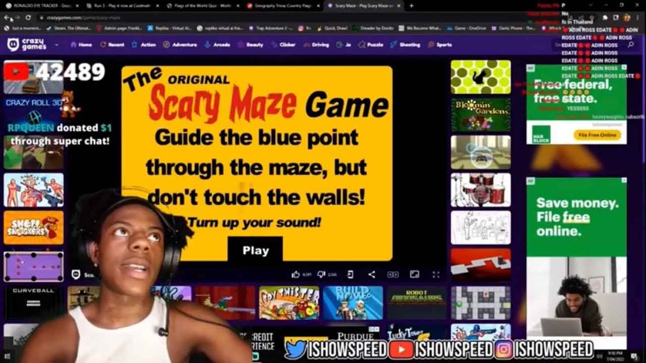 Scary Maze Game 7