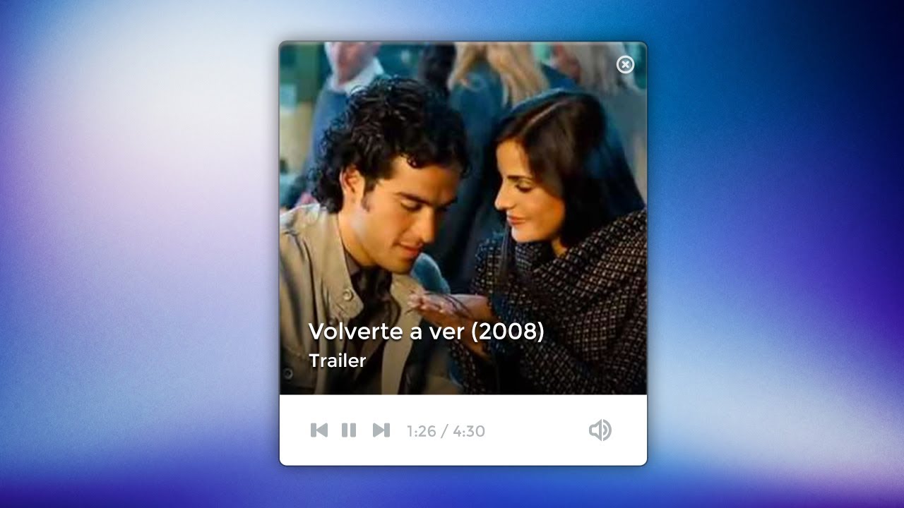 Trailer - Volverte a ver (2008) - YouTube