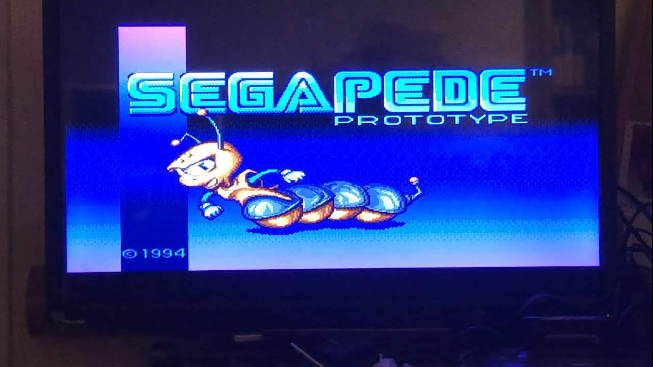 Segapede - Mega Drive Prototype - YouTube