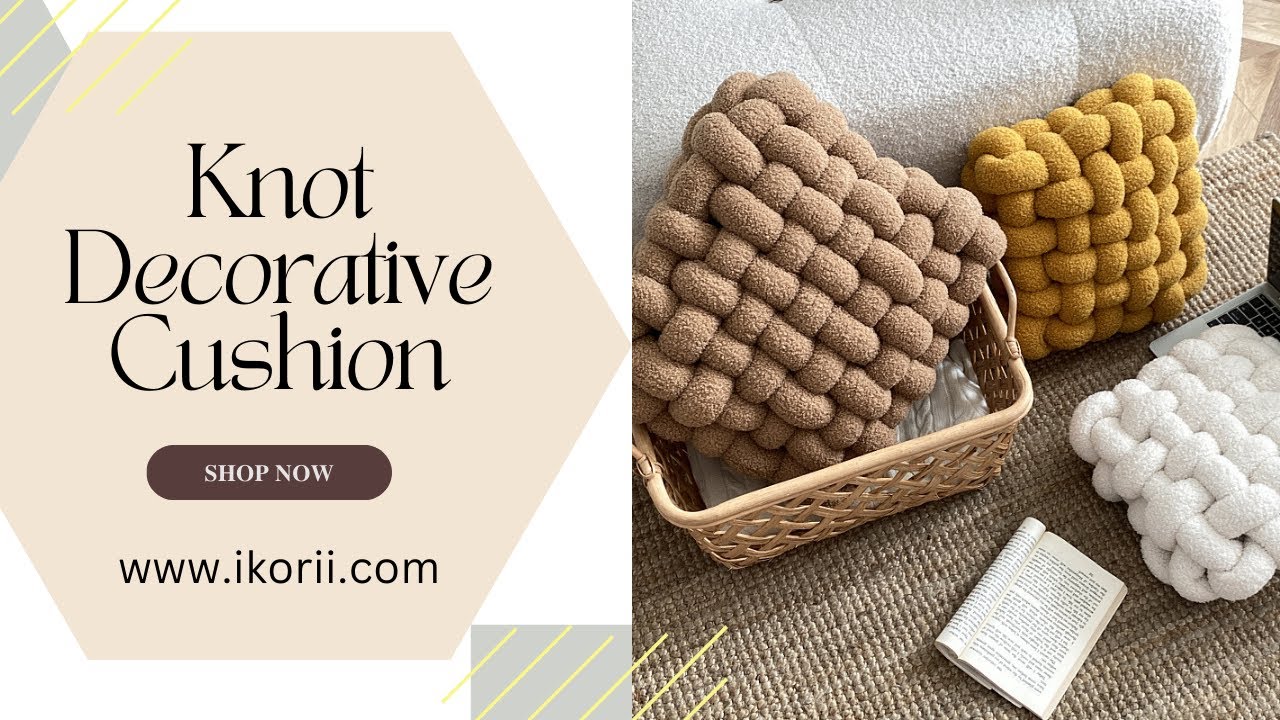 Knot Decorative Cushion - YouTube