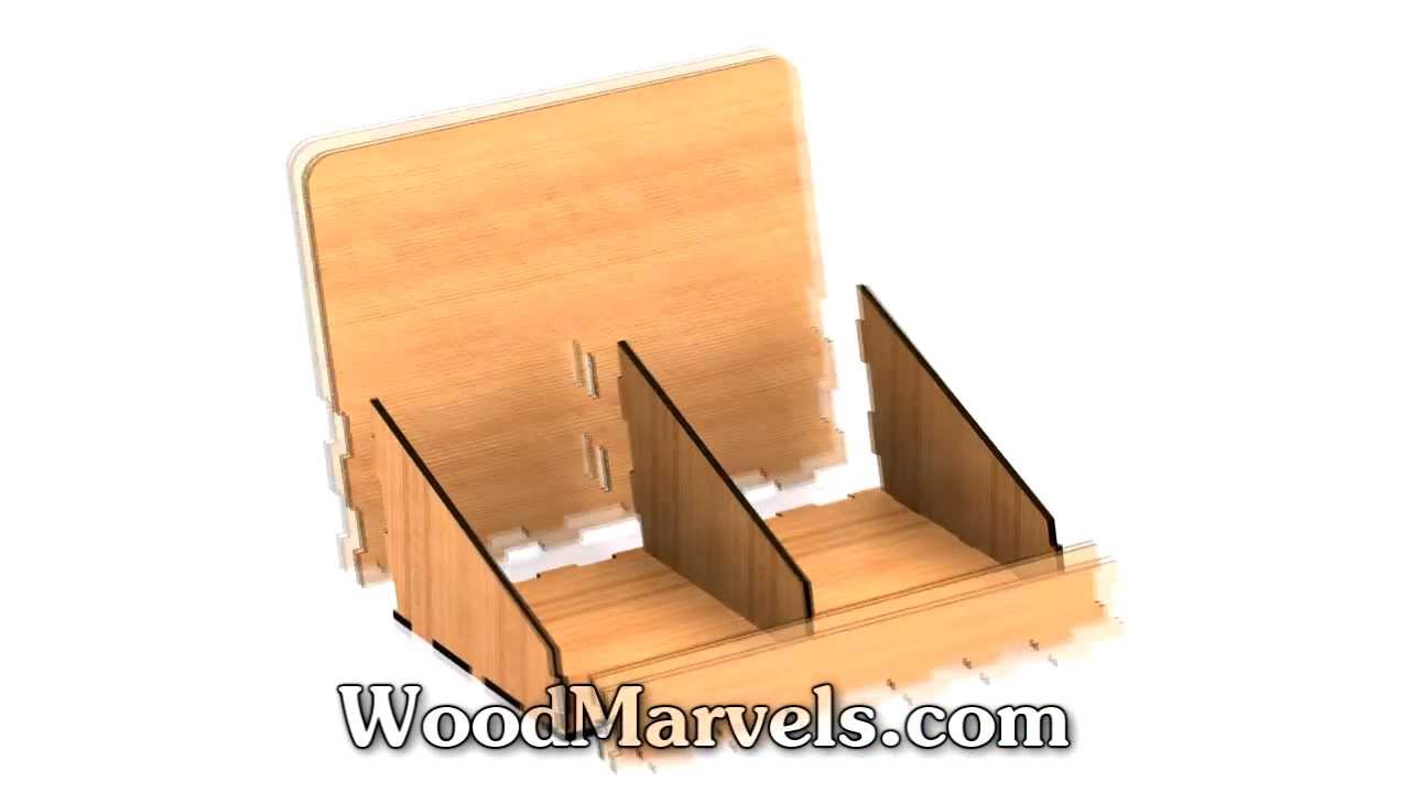 Twin Pamphlet Holder: 3D Assembly Animation (720HD) - YouTube