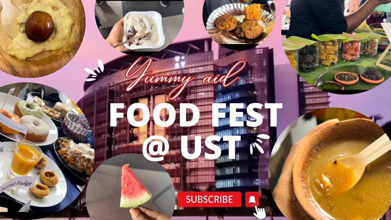 Food fest @ UST | around 30+ stalls 100+ dishes under one roof - YouTube