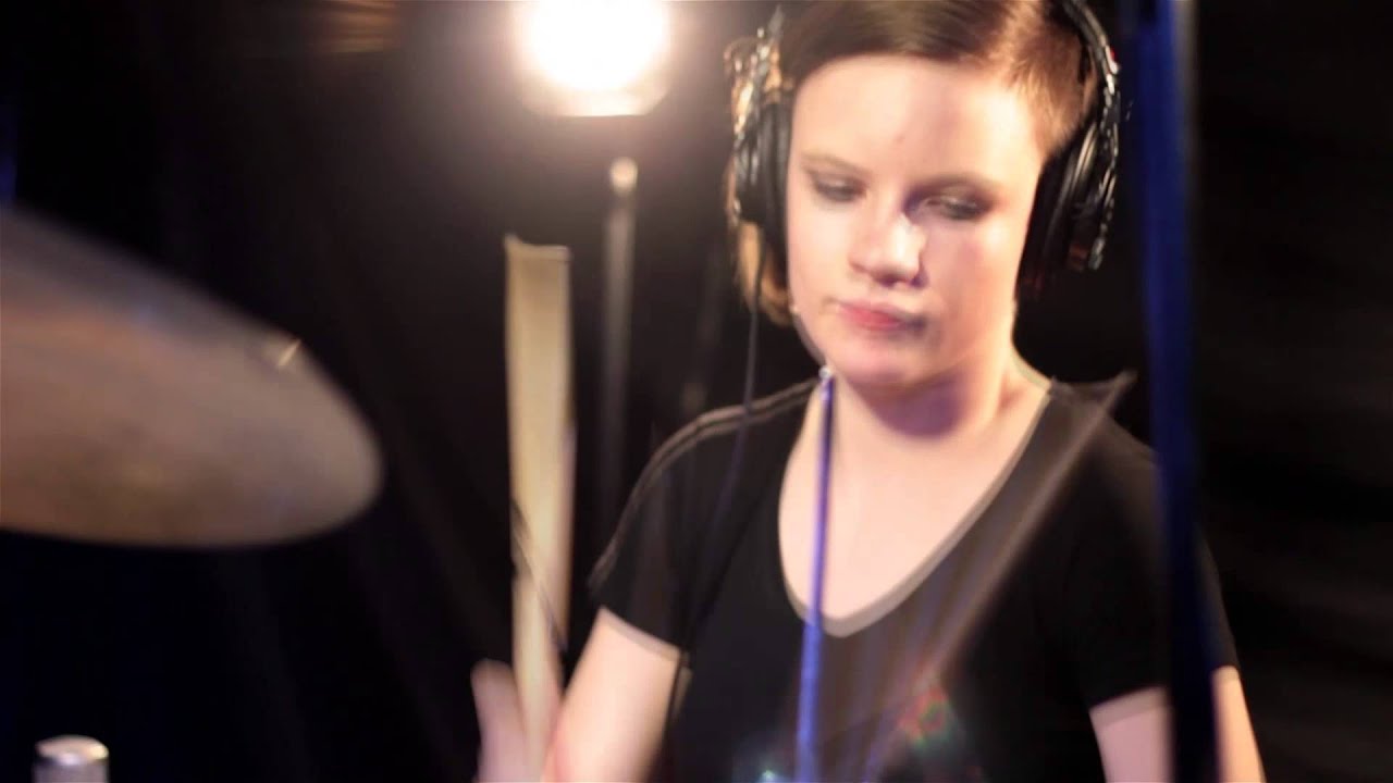 Sweet Child of Mine Drum Cover - Laura Allison Girl Drummer - YouTube