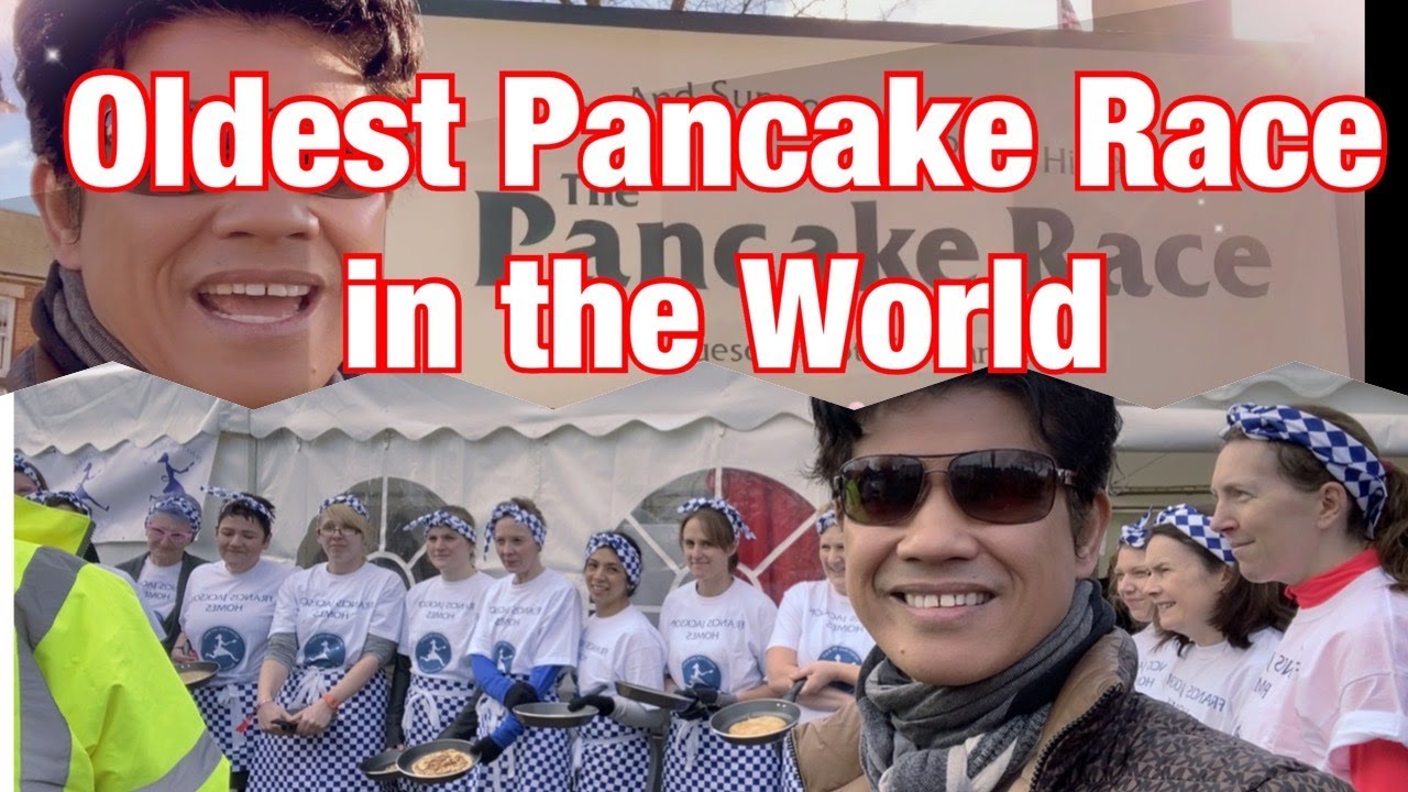 World's Oldest Pancake Race #oldestpancakeraceintheworld # ...