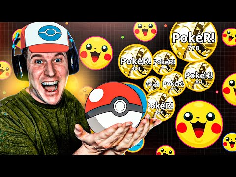 🟡 EL SERVER DE PIKACHU EN AGAR.IO - YouTube