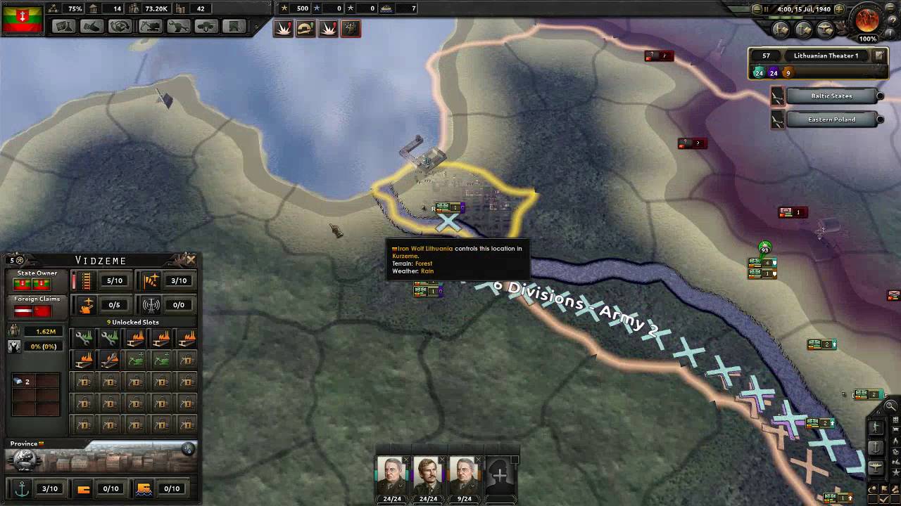 Let's Play - HoI4 - Lithuania - Part 5 - YouTube