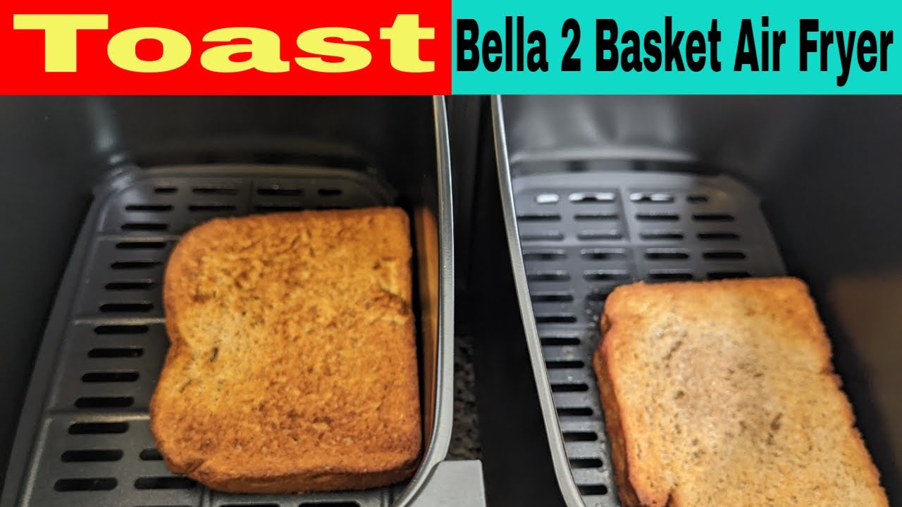 Toast, Bella Pro Series Dual 2 Basket Air Fryer - YouTube