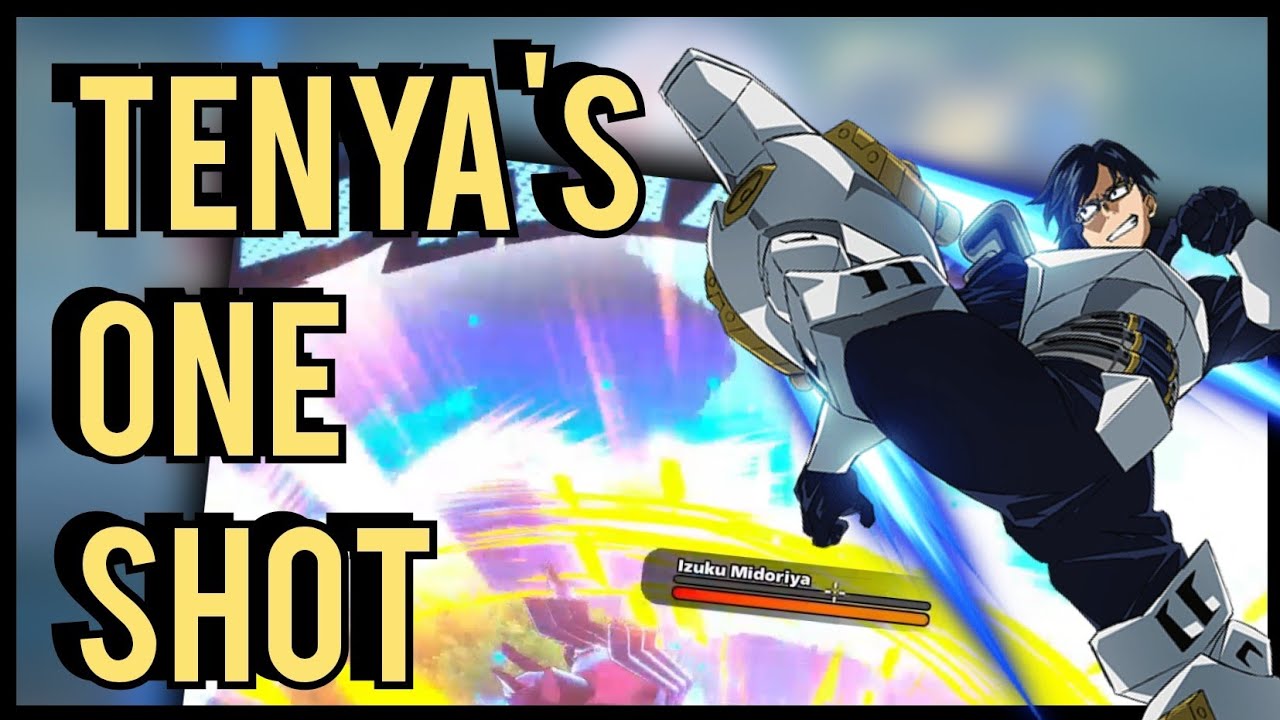 How to ONE SHOT People As Tenya Iida | My Hero Ultra Rumble - YouTube