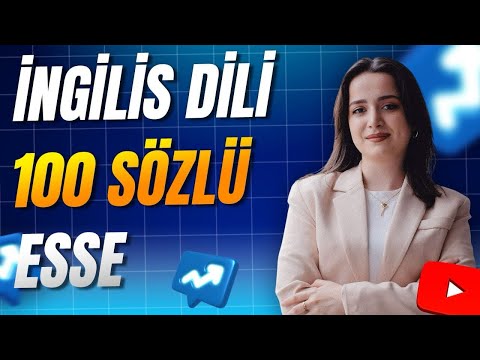 ✨100 SÖZLÜK ESSE NECƏ YAZILMALIDIR?✨