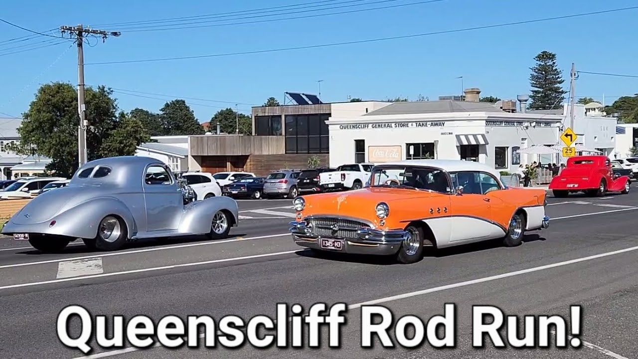 Hot Rods Cruise Into Town Saturday Morning - Queenscliff Rod Run 2024 ...
