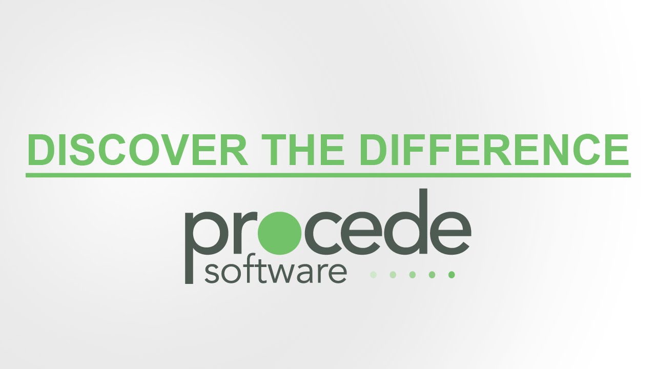 The Procede Software Difference - YouTube