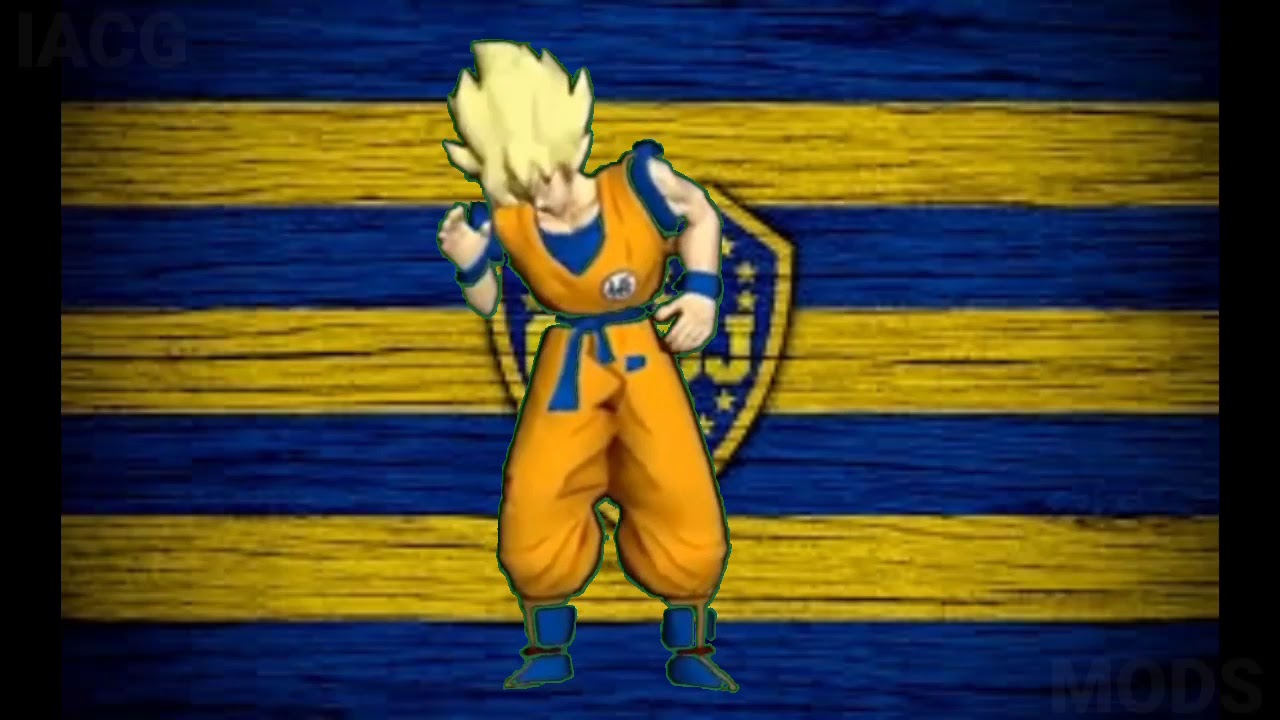 Goku bailando Boca yo te amo - YouTube