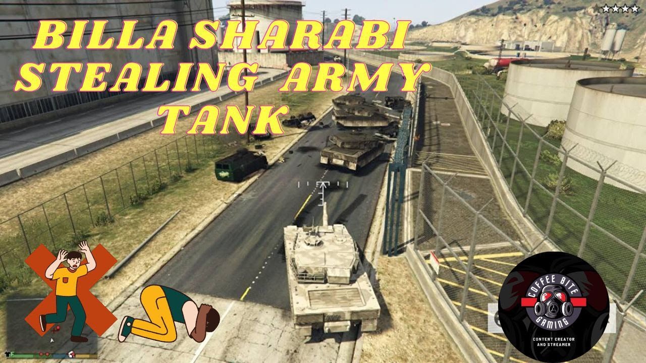 "Grand Theft Auto Online: Epic Army Tank Heist!" | Billa Sharabi ...